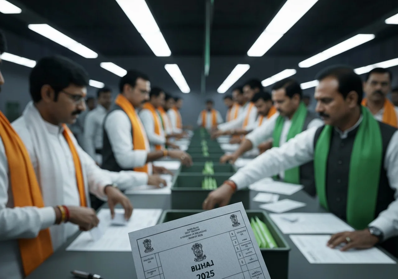 Who's Winning Bihar 2025? NDA Leads as Key Constituencies Hang in Balance