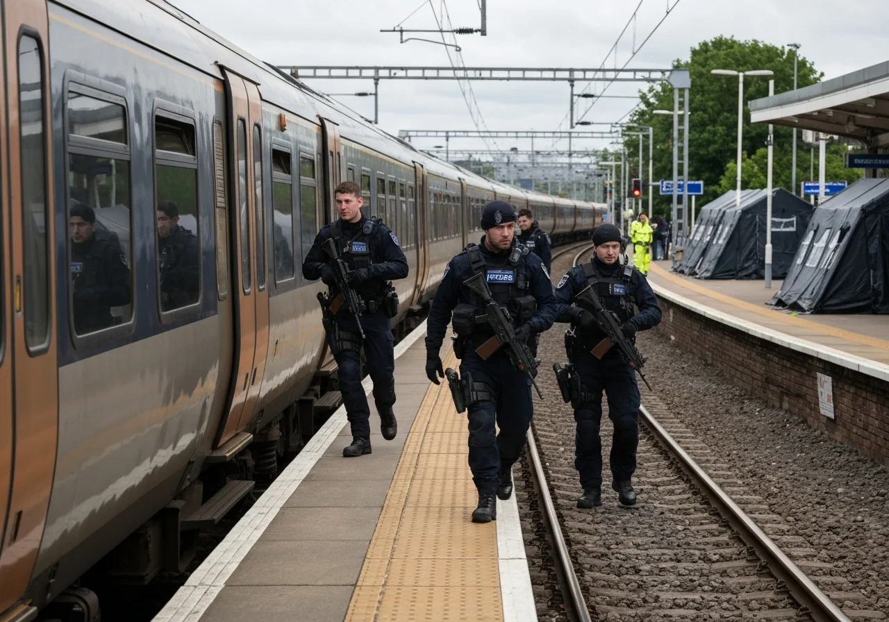Shocking 14-Minute Rampage: Inside the Huntingdon Train Attack